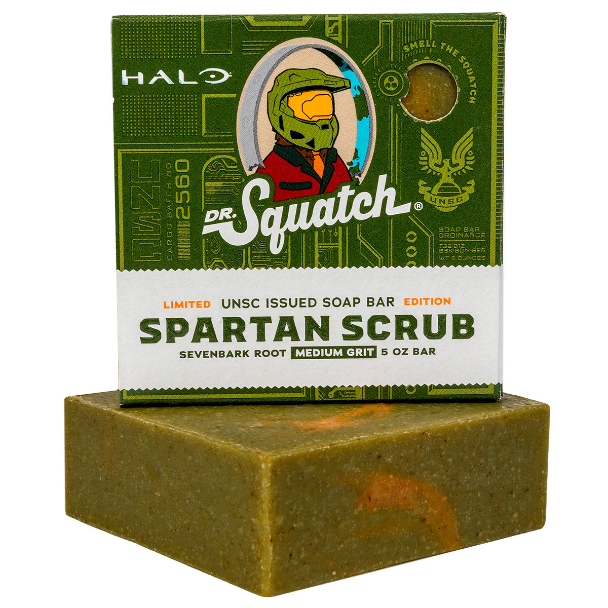 Dr. Squatch - Halo Edition: Spartan Scrub – EcoFreax