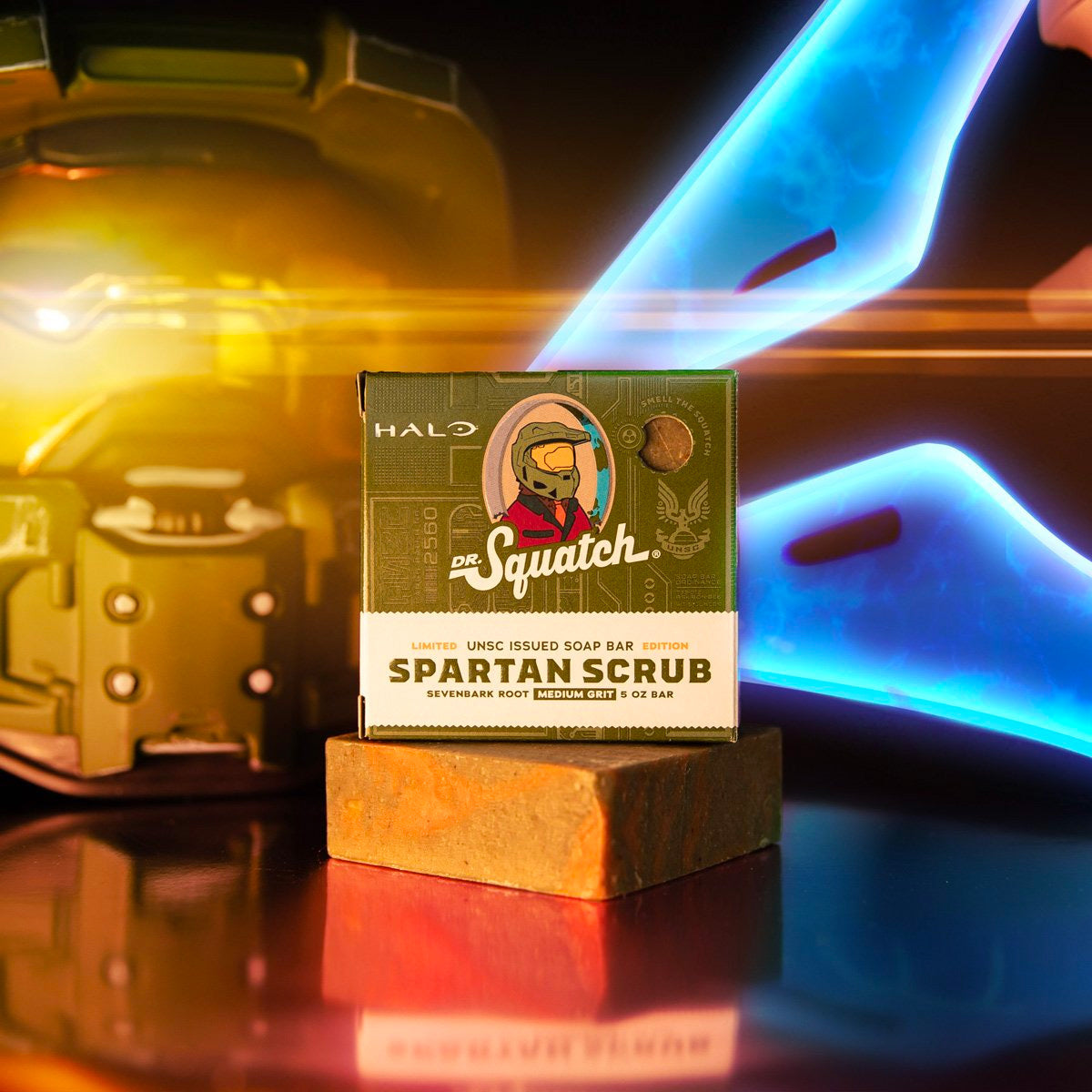 Dr. Squatch - Halo Edition: Spartan Scrub – EcoFreax