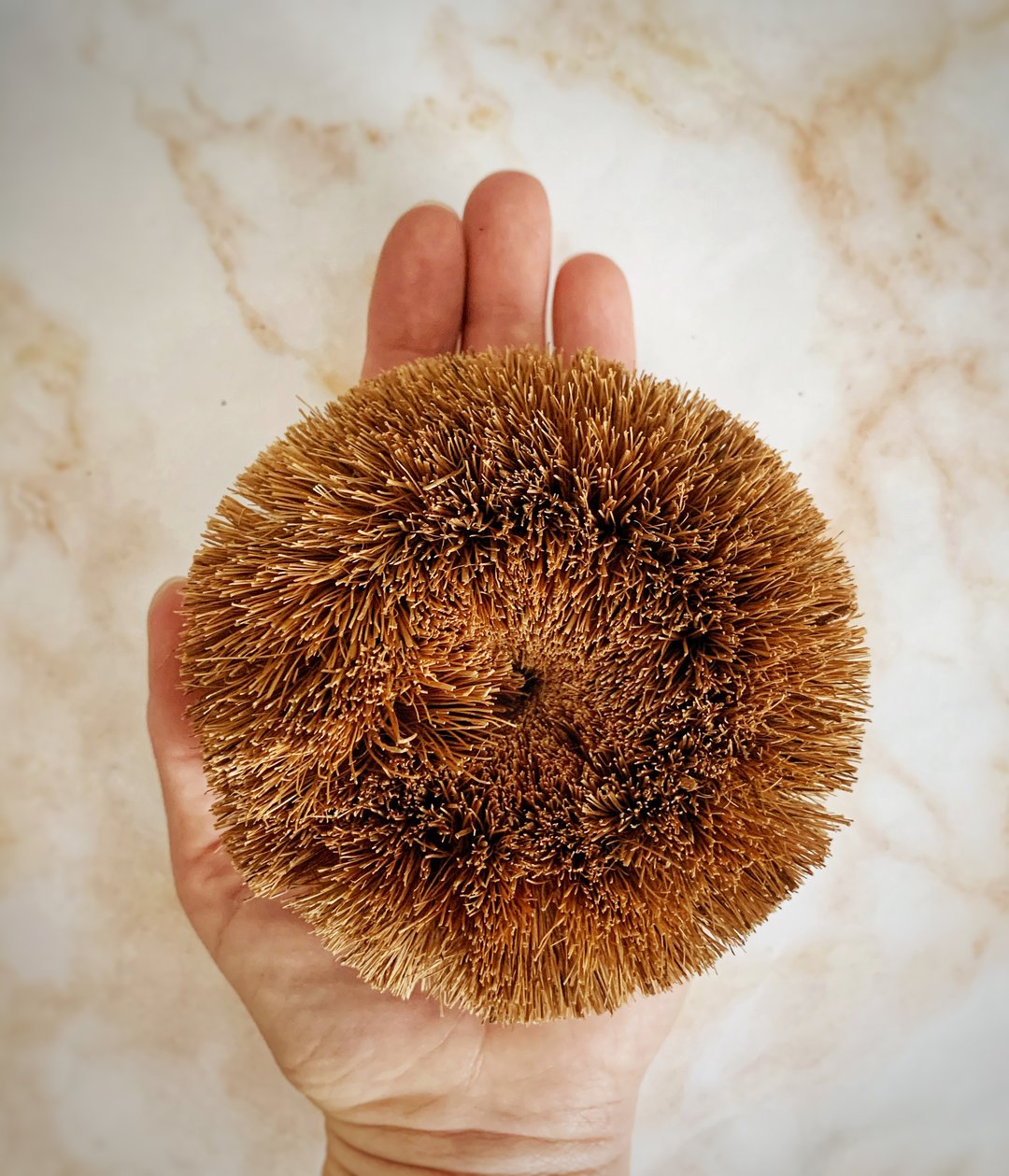 coconut dish scrubbie - eco friendly pot scrubber – EcoFreax