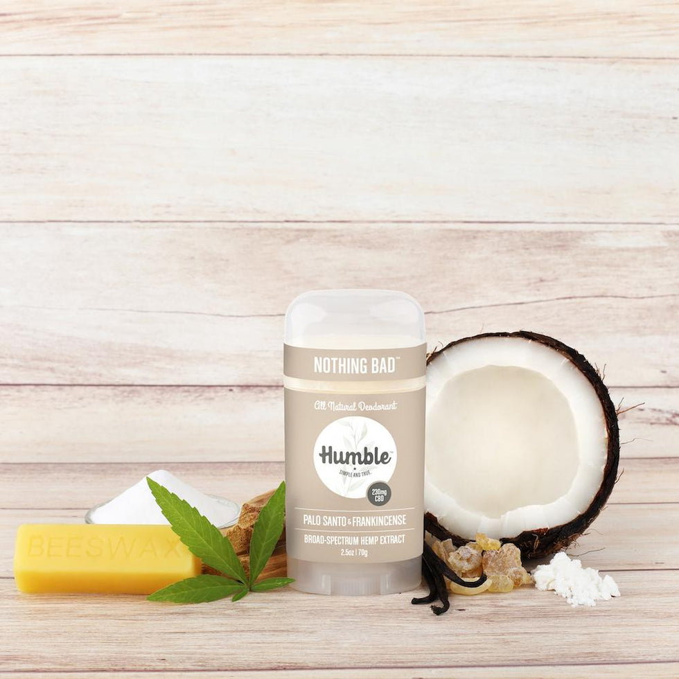 All Natural CBD Deodorant - Palo Santo and Frankincense – EcoFreax